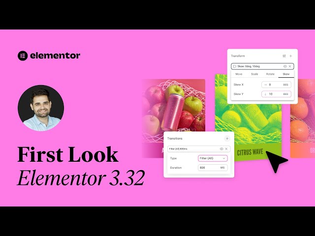 Exploring the New Features of Elementor 3.32: Transformations and ...