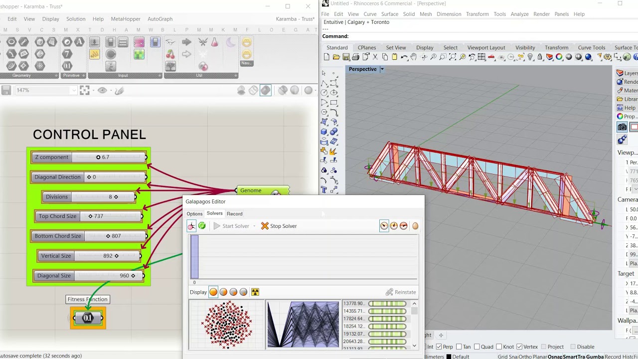 Parametric Modelling - Truss Optimization