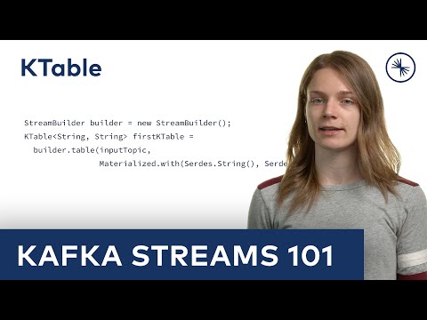 Kafka Streams 101: KTable (2023)