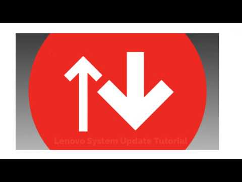 Lenovo System Update Tutorial