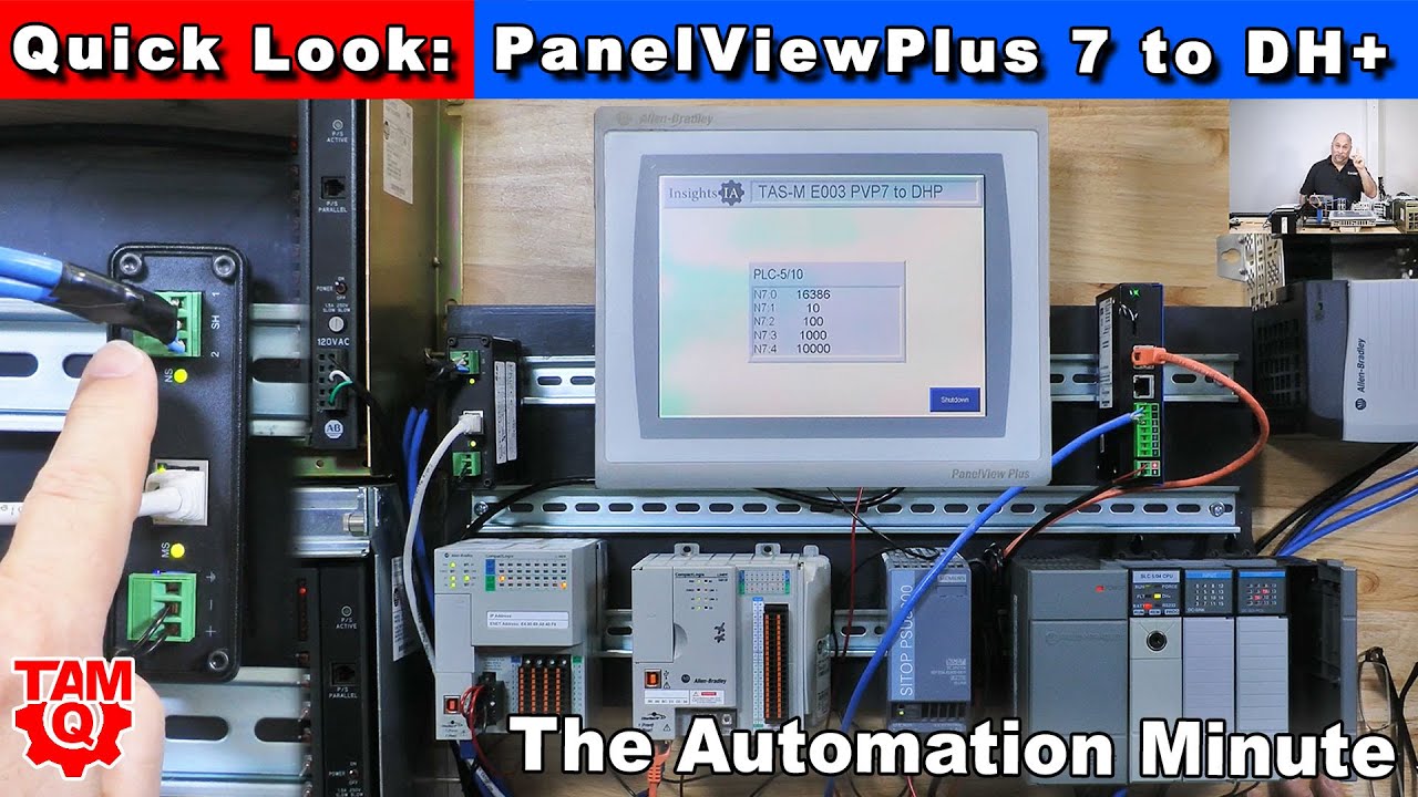 Quick Look: PanelView Plus 7 to Data Highway Plus