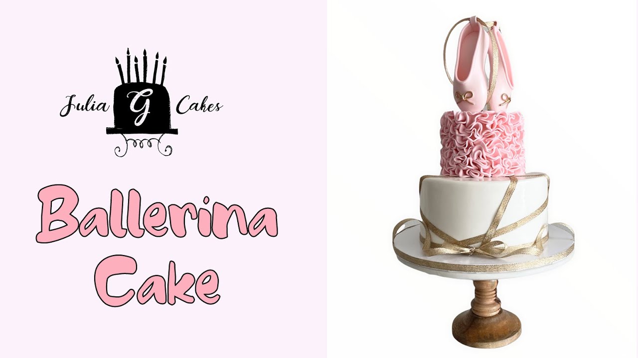 Making of Ballerina Cake