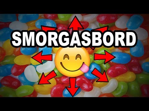 Learn English Words - SMORGASBORD - Meaning, Vocabulary with Pictures and Examples