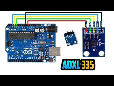 How To Interface ADXL335 Analog Accelerometer Sensor With Arduino