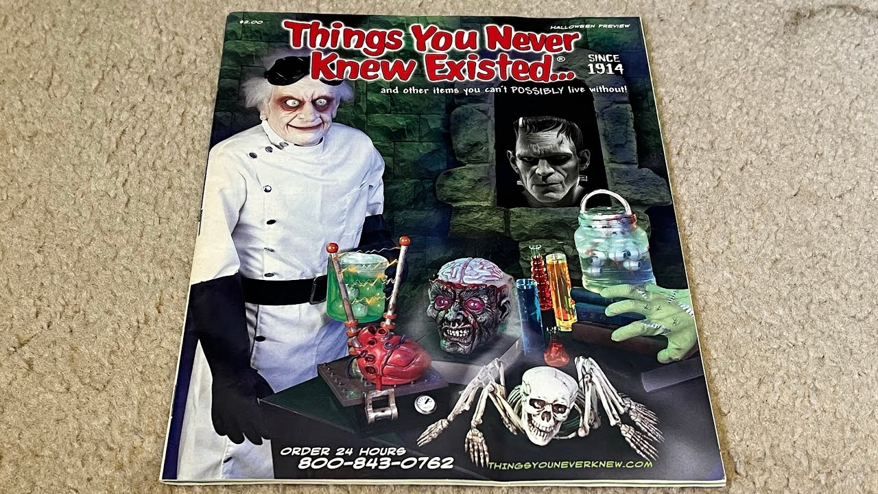 Johnson Smith Company Halloween 2006 Things You Never Knew Existed Catalog