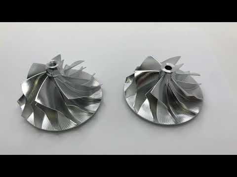 Precision 6466 & 6262 billet compressor wheel