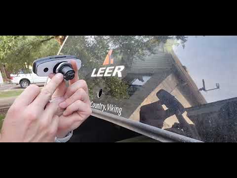 Leer Camper Shell - Replacing lock assembly, cables, and rear window latches