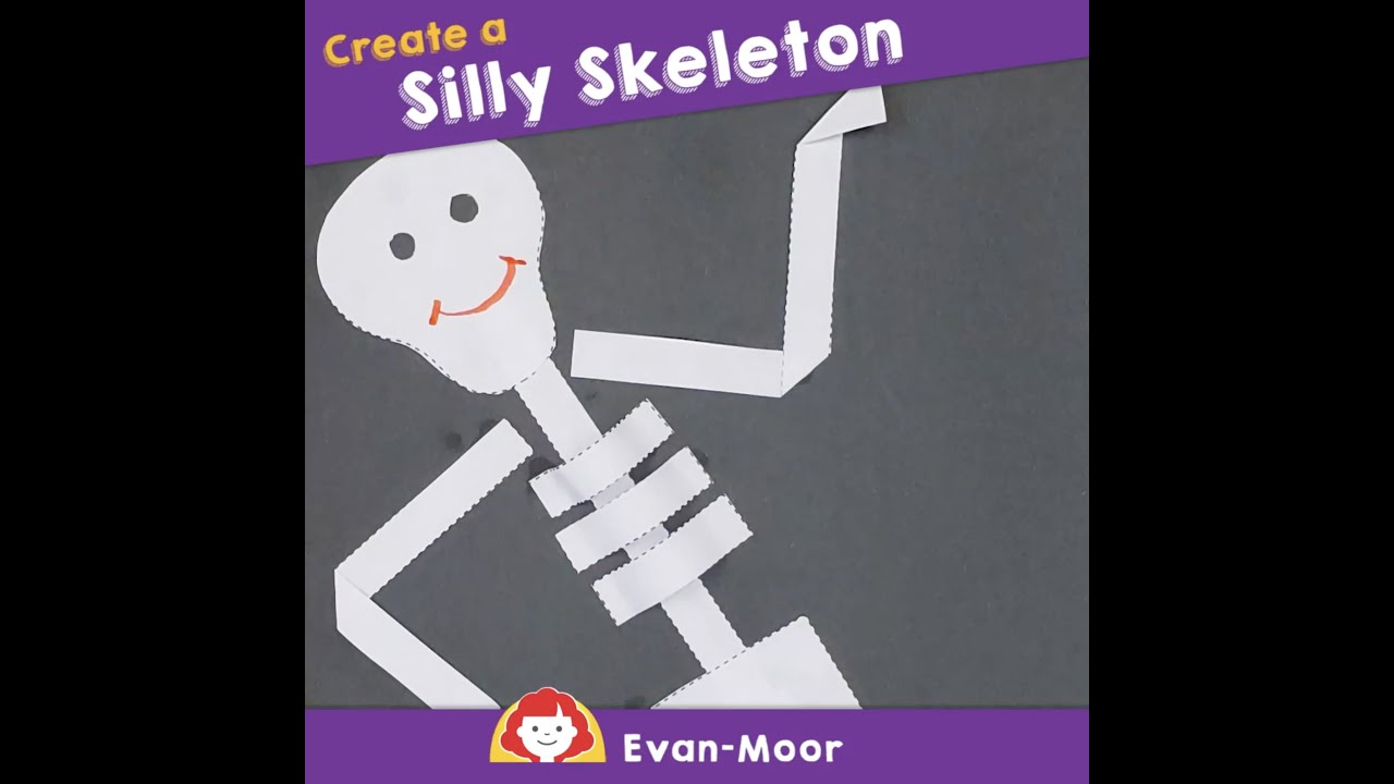 🎃 FREE Activity: Create a Silly Skeleton by Evan-Moor 🎃