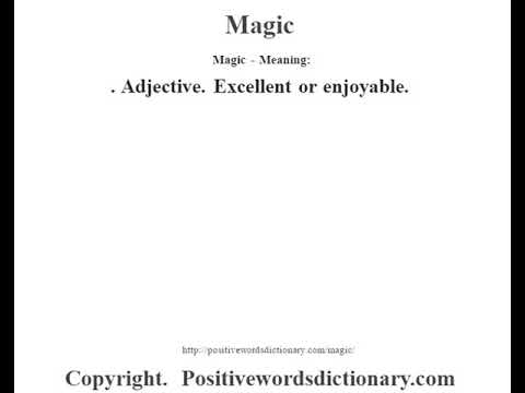 Magic definition | Magic meaning