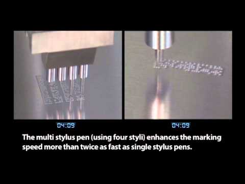 Vector VM1250 Multi Stylus Pen Marking Machine