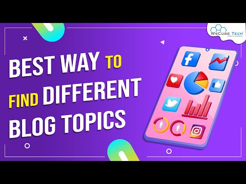 Best way to Find Different Blog Topics | How to Find the Topics of different Blogs #4
