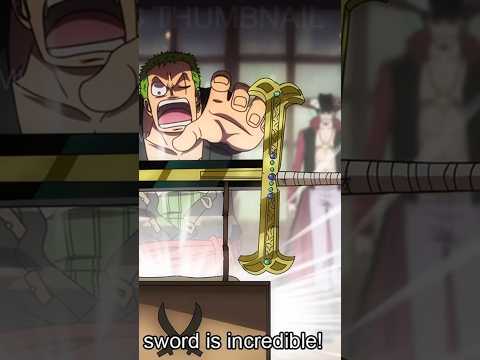 Zoro Receives the Sword That Surpasses Mihawk's | One Piece