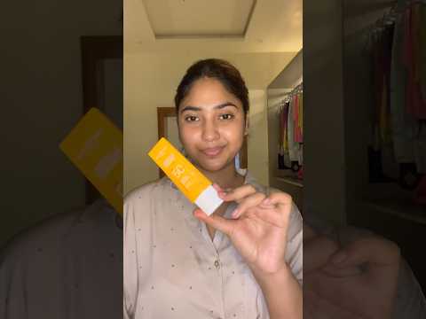 Dot & Key Vitamin C+E Super Bright Sunscreen Review #shorts #sunscreen #skincare