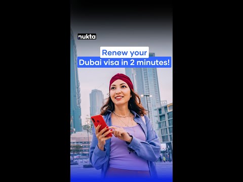 Renew your Dubai visa in 2 minutes