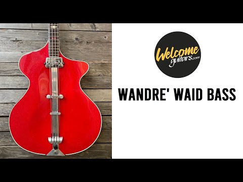 Wandré Waid Bass Pure Vintage Bass Made in Italy | Reverb Deutschland