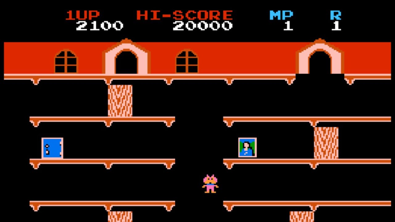 Mappy NES   online game   RetroGames cz and 2 more pages   Profile 1   Microsoft​ Edge 2024 01 23 18