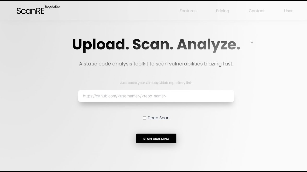ScanRE — Static Code Analysis Toolkit