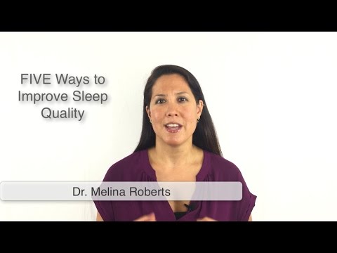 FIVE Ways to Improve Sleep Quality