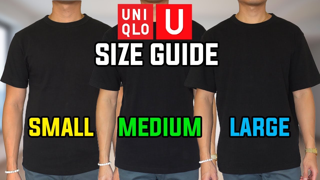 What Size Should YOU Get? | Uniqlo U T-Shirt Guide