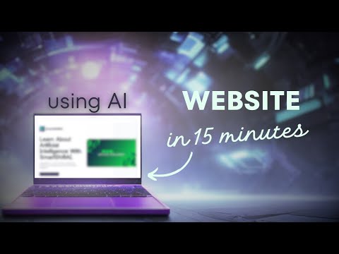 Create Website With AI using this powerful tool | AI website builder