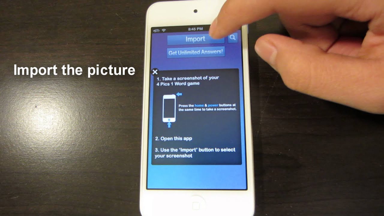 How to Get ANSWERS for 4 Pics 1 Word (cheat)