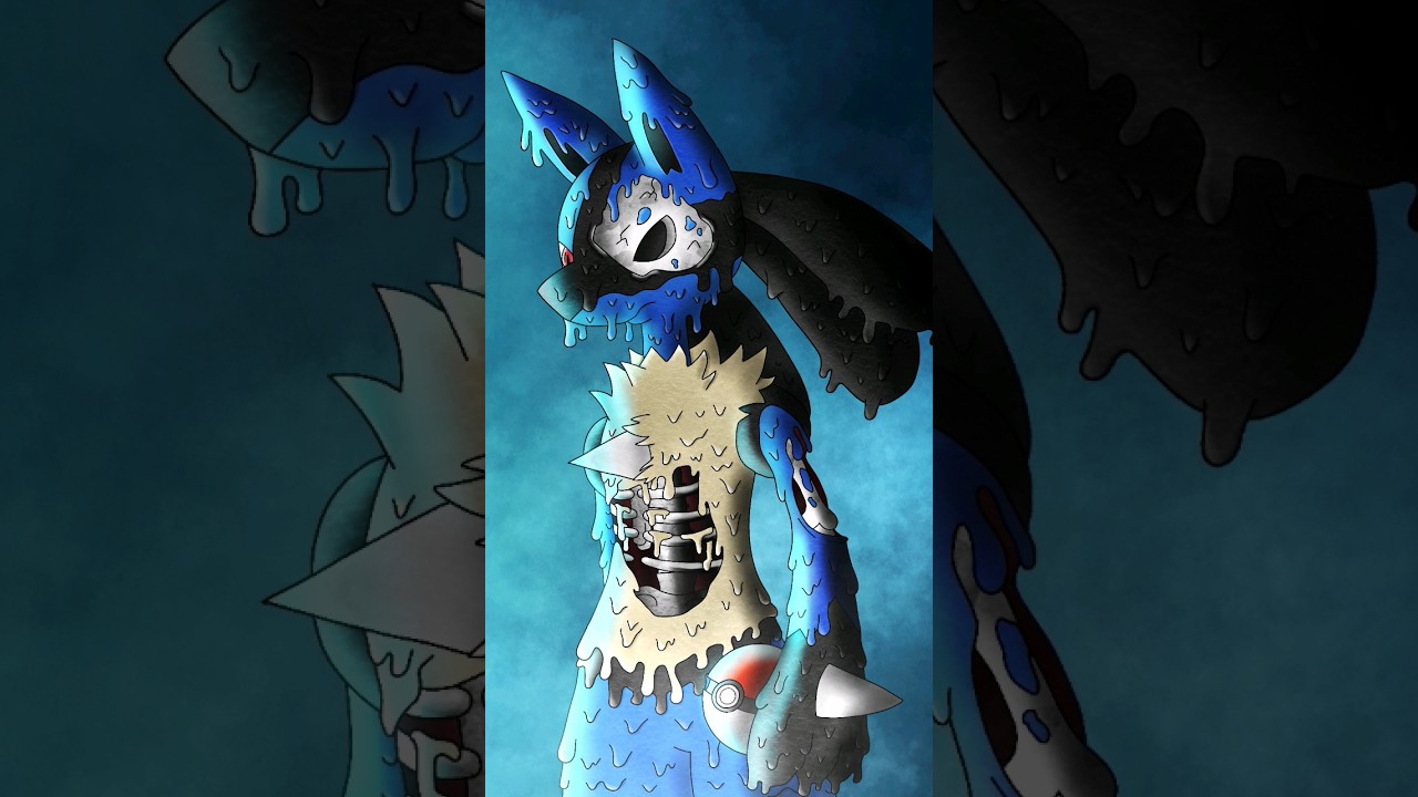 LUCARIO #draw #shorts