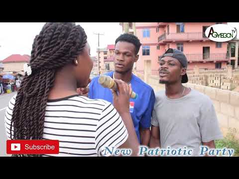 Full meaning of NDC and NPP - So Funny | Agyegon TV Funny Street Quiz
