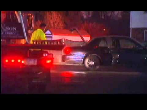 Man accused of hitting teens in cuffs