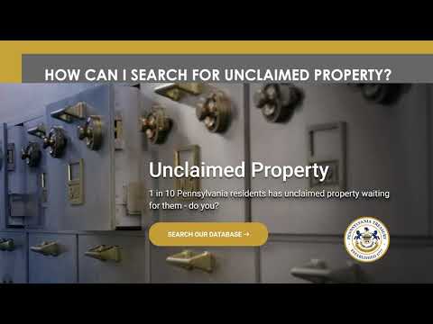 How Unclaimed Property Works in Pennsylvania