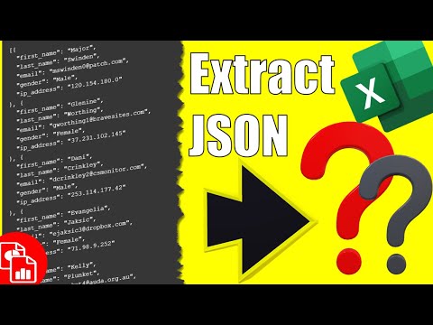 Extract or Parse JSON Data with Power Query
