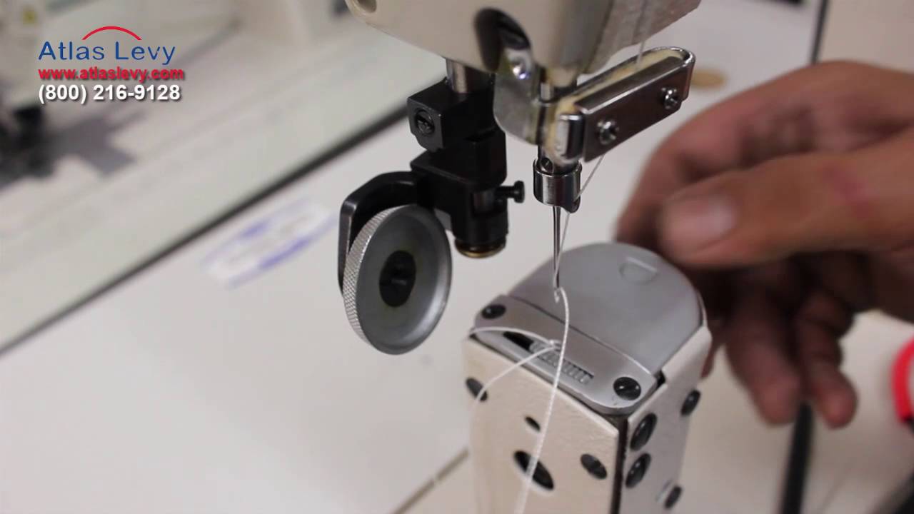How to Thread  a post sewing machine  - AT810