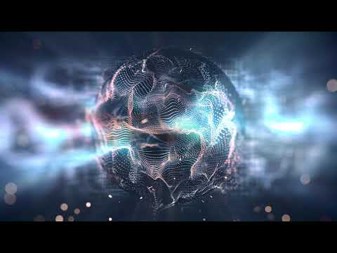 4K Dark Blue Fractal Sphere ~ Moving Backgrounds for Edits ~ Sci-Fi Wallpaper ~ AA-vfx Dj Vj Loops