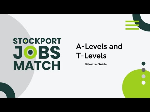 #Post16CareersWeek | Bitesize Guide to A-Levels and T-Levels