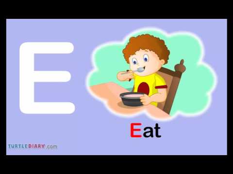 What Words Start With Letter E? *Words For Toddlers*