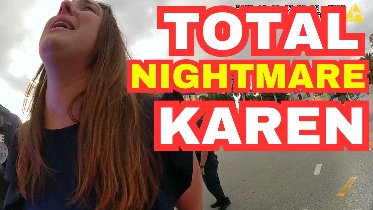 DUI arrest: ENTITLED KAREN drives the wrong way & argues about it, assaults officer