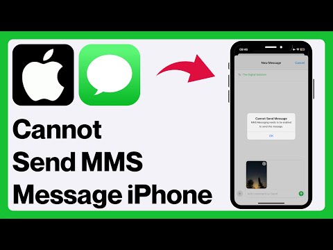 How to FIX “Cannot Send Message MMS Messaging needs to be enabled to send this message” on iPhone