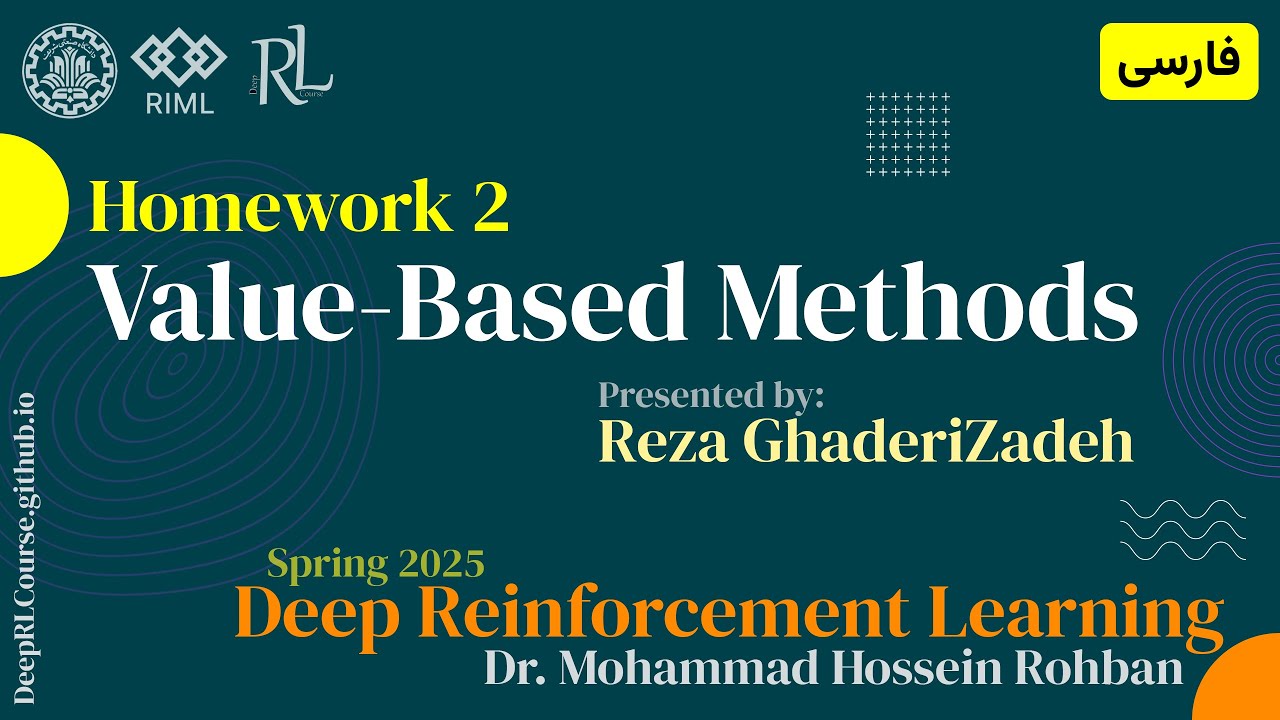 Homework 2 | Value-Based Methods | Spring 25