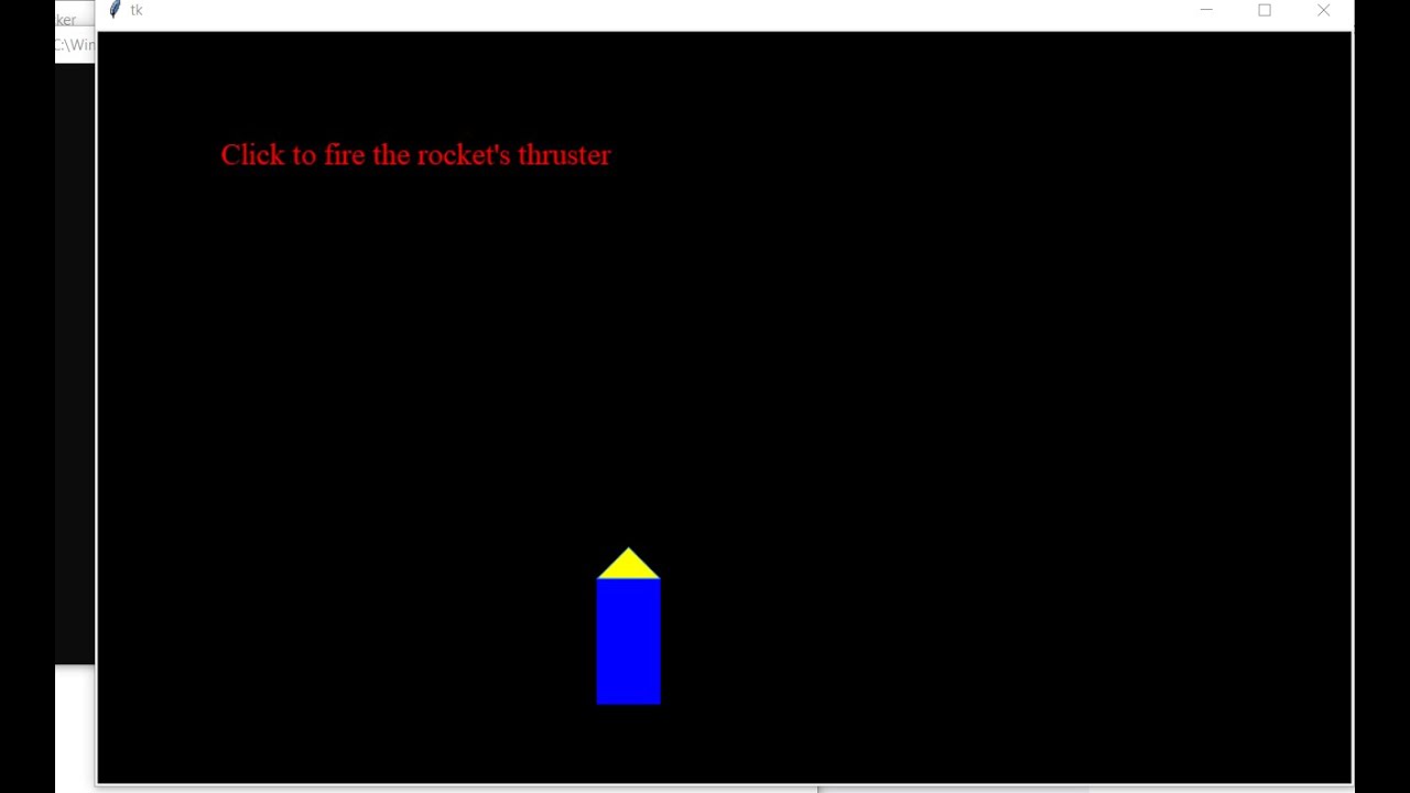 Rocket Clicker Game In Python With Source Code | Source Code & Projects