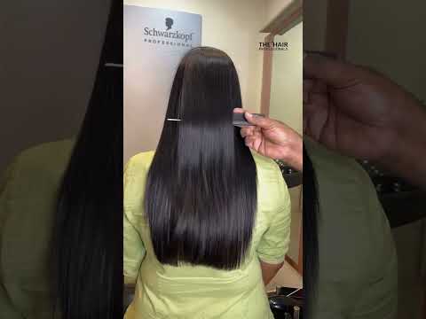 #hair smoothening / Straightening @thehairprofessionals_chennai 📞9003888099