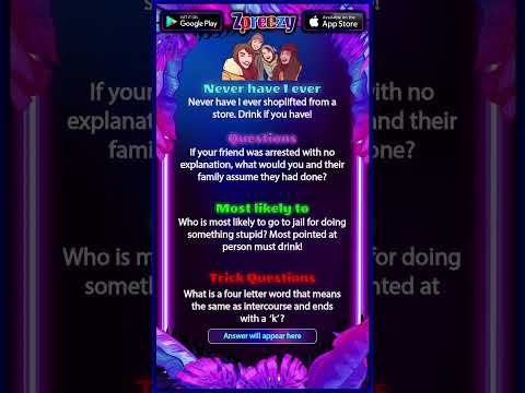 Never have I ever  (Drinking Games and Trivia Questions #partygames  #drinkinggames  )