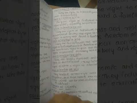 universal declerations of human rights notes
