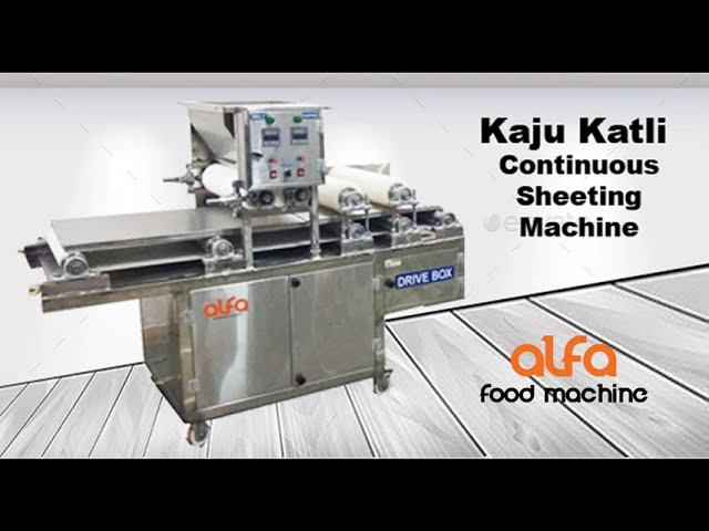 Kaju Katli Making Machine - Automatic Kaju Katli Making Machines ...