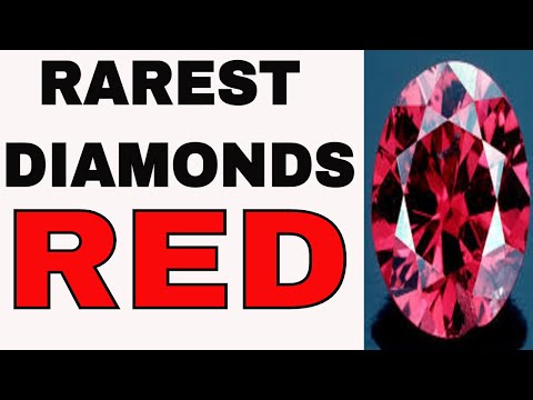 Red Diamonds & Purple Red Diamond by Dr. Peter-John Parisis Nave, G.G.