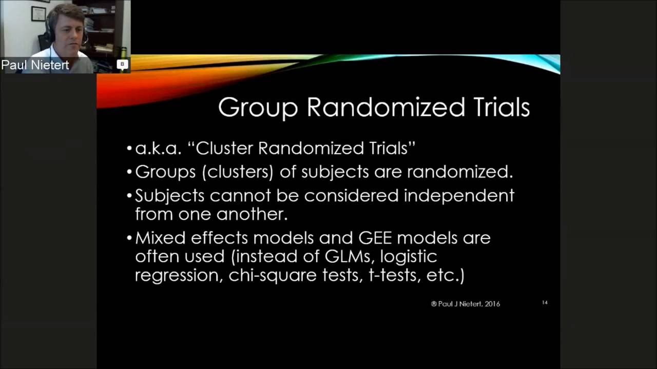 Constrained Randomization:  Applications to Group Randomized Trials