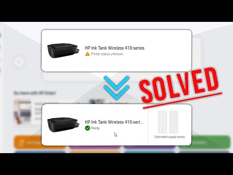 How to Fix HP Smart - Printer Status Unknown Error