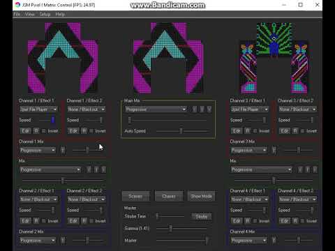 16X32 5 Part 3D Gate on Jinx with Jinx Pixel Mapping (Patch)