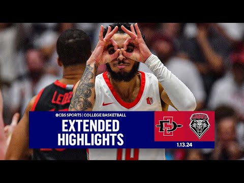 No. 19 San Diego State at New Mexico: College Basketball Extended Highlights I CBS Sports