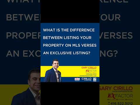 WHAT IS THE DIFFERENCE BETWEEN LISTING YOUR PROPERTY ON THE MLS VERSES AN EXCLUSIVE LISTING?