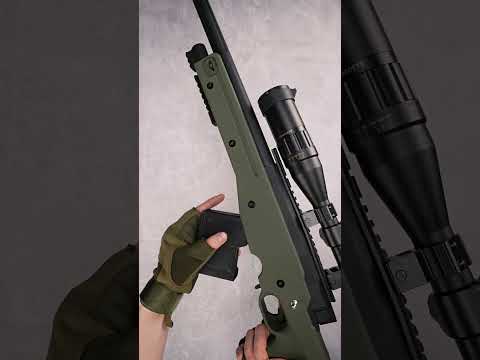 AWM Sniper Rifle Gel Blaster Toy Gun--Orbeezgun#fps #gelblaster #fpsgames #orbeez #orbeezgun #toygun