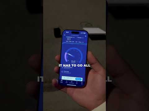 Starlink Mini Speed Test in LA
